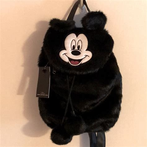 Lazy Oaf Disney Mickey Mouse Plush Mini Backpack Gem