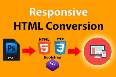 Convert Psd To Html Responsive Bootstrap 4 By Dulanga91 Fiverr
