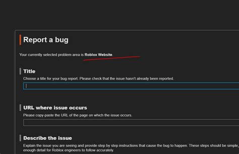 Bug Reports Only About Roblox Website Forum Bugs Developer Forum Roblox