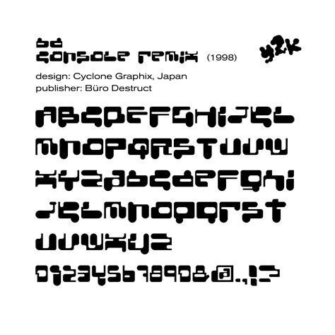 Tổng Hợp Font Y2k Phù Hợp Với Phong Cách Retro