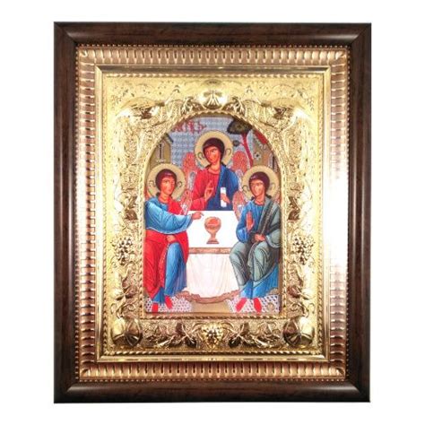 Alilo Ge საპატრიარქოს საეკლესიო მაღაზია ალილო ონლაინ მაღაზია წმ სამება მოოქროვილი ხატი