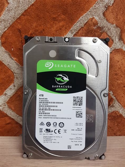 Seagate Barracuda Tb Computers Tech Parts Accessories Hard Disks Thumbdrives On Carousell
