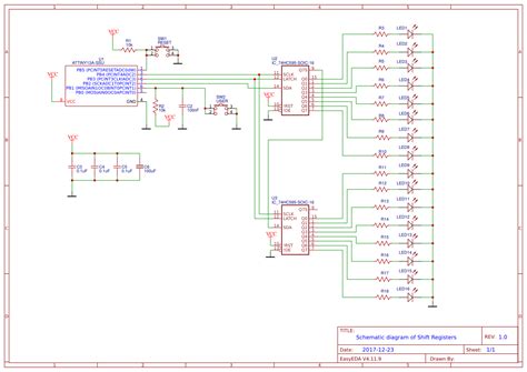 Attiny13a Schematic Oshwlab