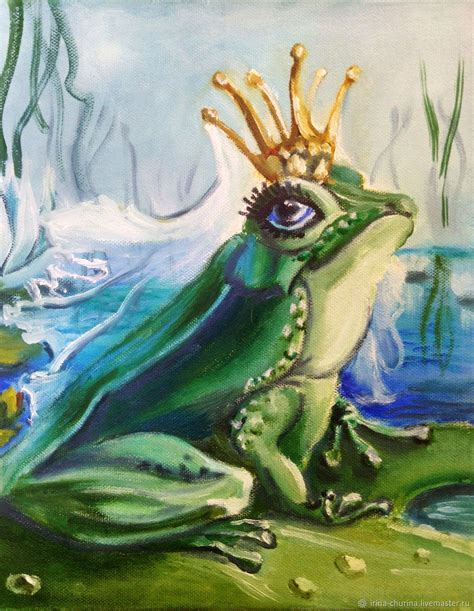 Рисунок карандашами цветными царевна лягушка фото и картинки Abrakadabra Fun
