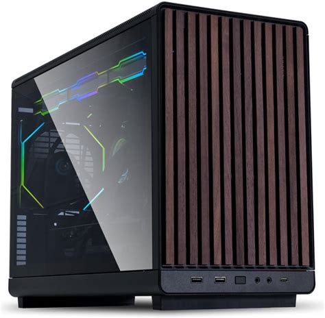 Lian Li A3 Matx Computer Case Up To 360mm Radiator And 10x Fan Support Mesh And Tempered Glass