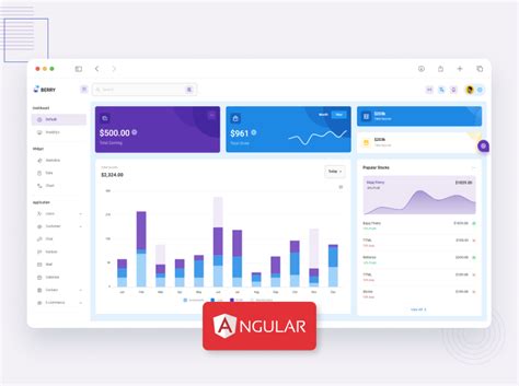 Berry — Free Angular Dashboard Template By Dashboardshub Nov 2022