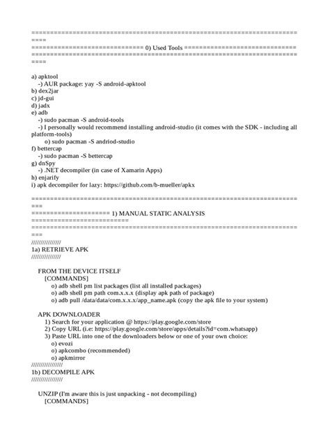 Android Application Security Testing Guide 1 Pdf Databases