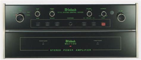 Mcintosh マッキントッシュ【c712】コントロールアンプ 中古オーディオ買取販売ナックオーディオ「カタログコレクション」