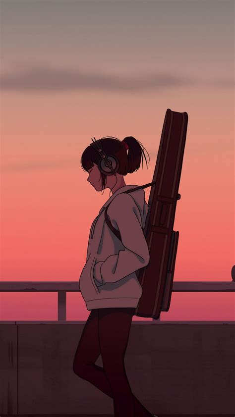 Anime Girl 1080x1920 Wallpapers Wallpaper Cave
