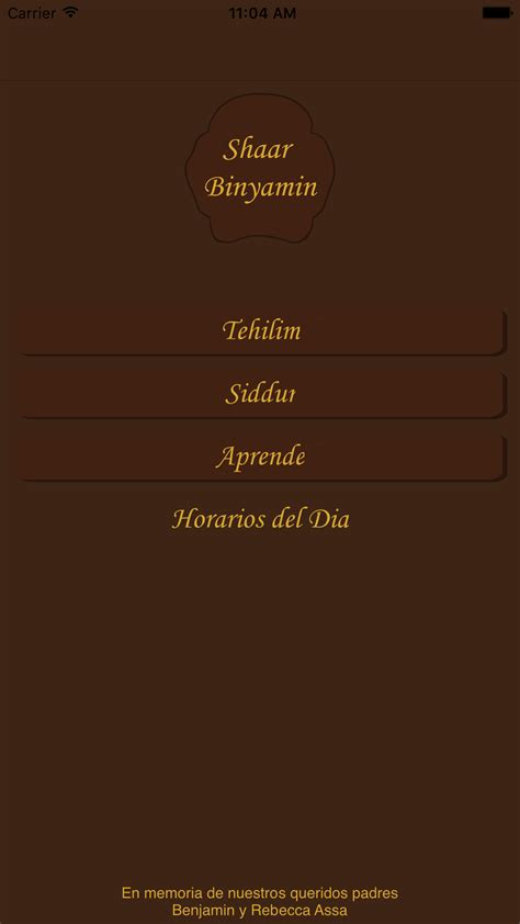 Shaar Binyamín Para Iphone Descargar