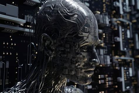 Premium Ai Image Generative Ai Illustration Of Ai Great Computer Generating Images Computer Of