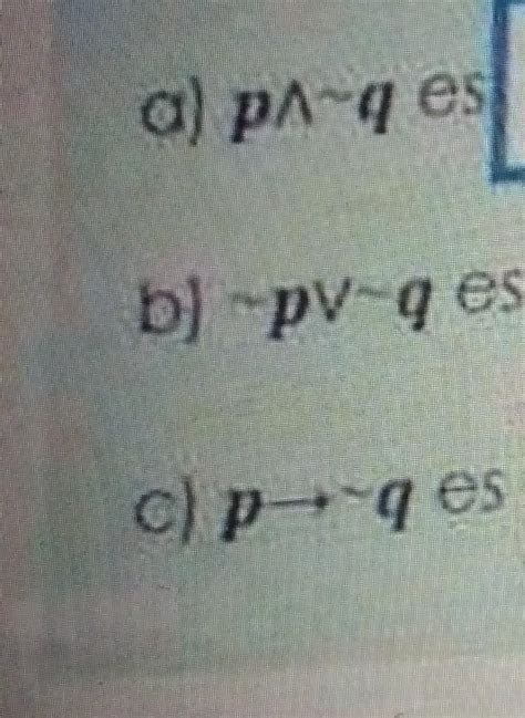 Solved If P Represents The Statement 1
