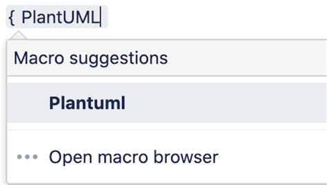 Plantuml Macro For Confluence Atlassian Marketplace