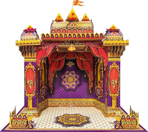 Ganpati Decoration Makhar Buy Online At Jaime Trujillo Blog