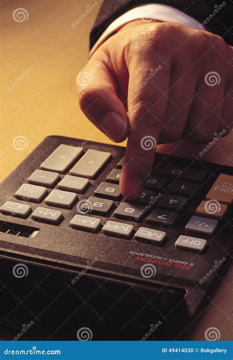 Calculating Stock Photo Image Of Banking Vertical Hand 49414030