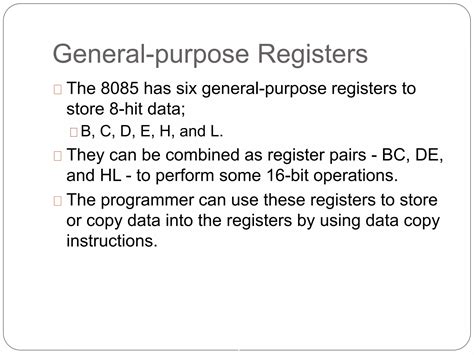 8085 Architecture Ppt