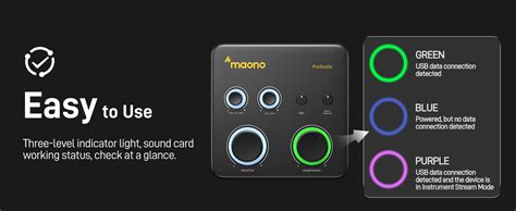 Maono Usb Audio Interface For Pc Interface With Xlr Input 24 Bit 192khz Routing