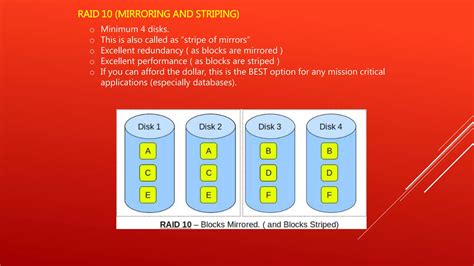 Raid Levels PPTX Databases Computer Software And Applications