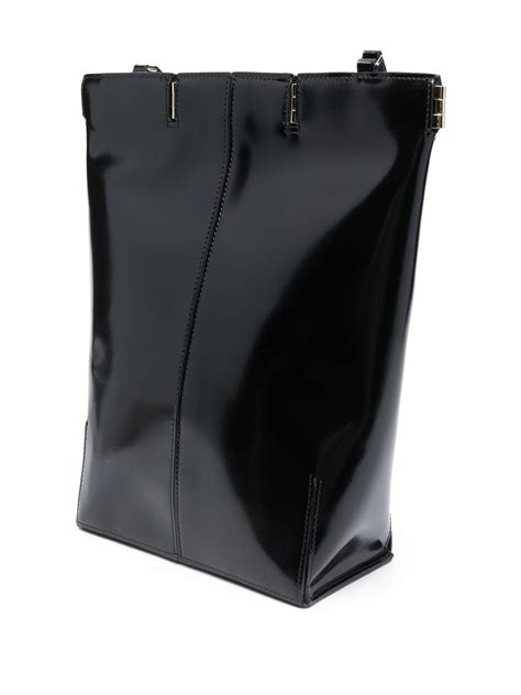 Peter Do High Shine Finish Bucket Bag In 黑色 Modesens