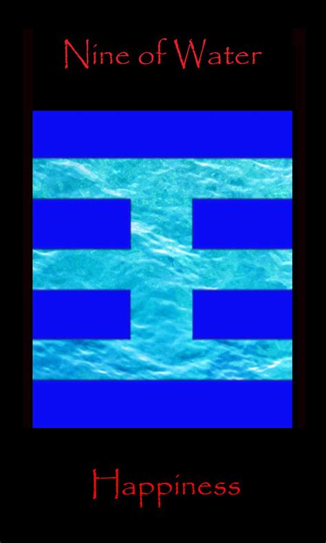 Happiness The Title Of Nine Of Water Is The Second Decan Of The