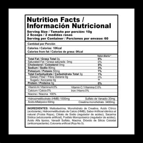 Crea Stack 60 Porciones Nutramerican Pharma Nutrafit