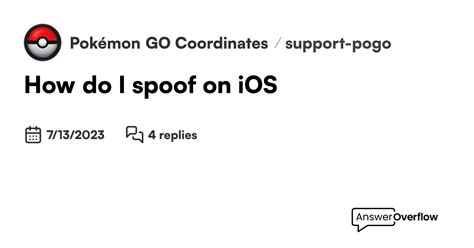 How Do I Spoof On Ios Pokémon Go Coordinates