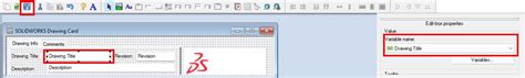 Solidworks Pdm How To Map Variables To File Properties And Custom