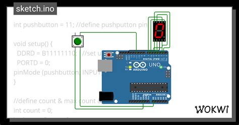 Assign 10 7 Segment Hex Wokwi Esp32 Stm32 Arduino Simulator