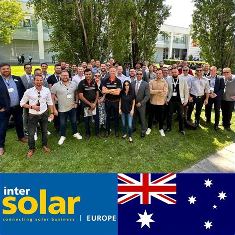 Rami Fedda On Linkedin Over 50 Aussies 🇦🇺 In Attendance At Intersolar