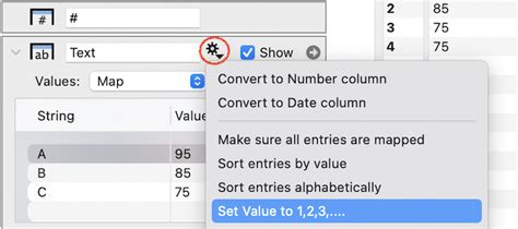 Text Columns Datagraph Community