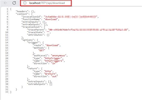 Javascript Why Are The Headers For An Azure Function Empty Stack