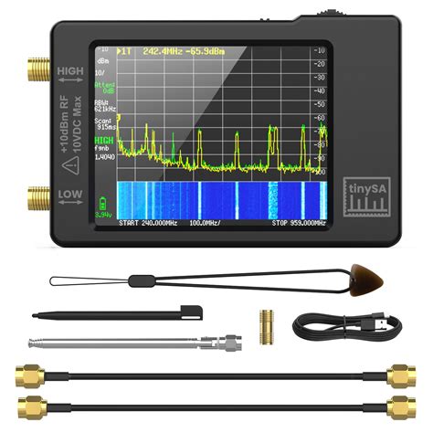 Spectrum Analyzerupgraded V031 Portable Tinysa Spectrum