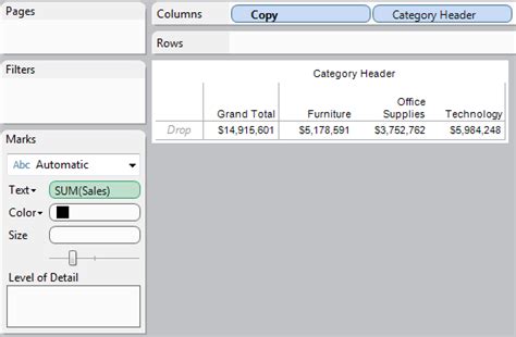 Customizing Grand Totals Part 3 Drawing With Numbers