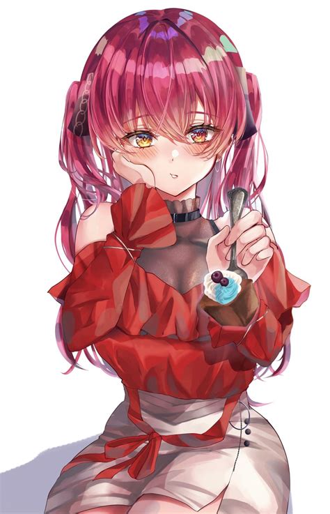 Houshou Marine Hololive Drawn By Thdlyesf Ubp D Danbooru