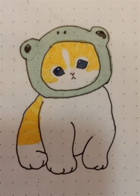 котик в шапочке 👎🏿⭐ Иллюстрации кошек Иллюстрация кошки Котенок