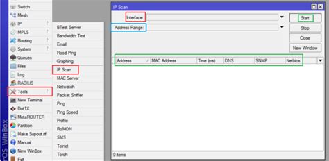 ip scan con mikrotik mikrotik labs