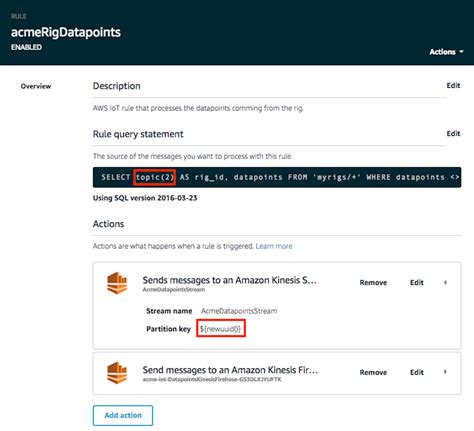 How To Use Substitution Templates In The Rules Engine To Enrich Iot