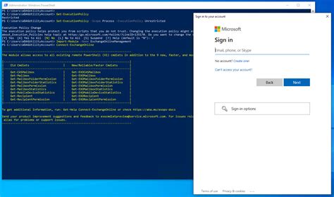 Getting Started With The Exchange Online Management V PowerShell Module Webber Zone