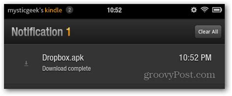 Install Dropbox On Your Kindle Fire