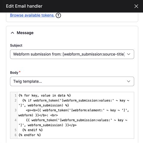 emails custom structure for multi step webform s submission drupal answers
