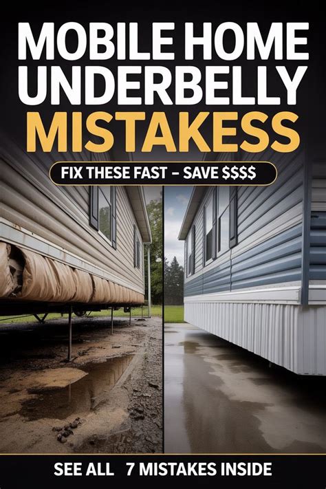 7 Costly Mobile Home Underbelly Mistakes And How To Fix Them Fast