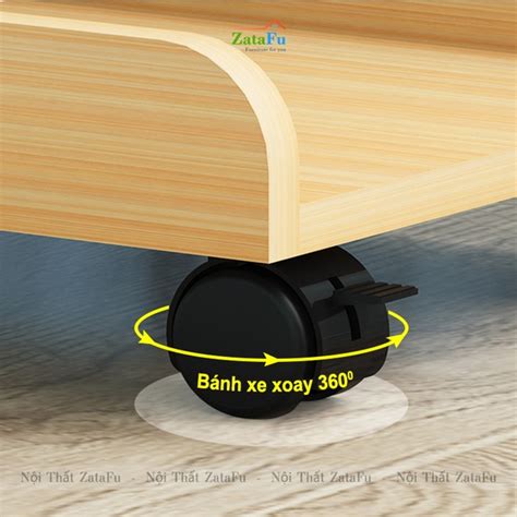 Kệ Kê Thùng Máy Tính để Bàn Cpu Có Bánh Xe Di Chuyển Gắn Khóa Bánh Và Ngăn Kệ Ktt 126 Zatafu