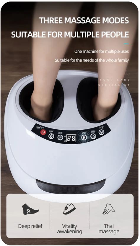 Shiatsu Infrared Electric Heating Foot Massager Vibrating Electric Foot