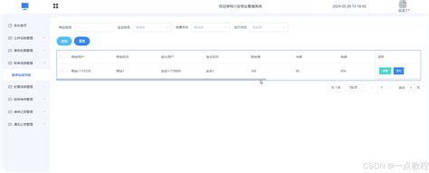 【java毕业设计】基于springboot的小区物业管理系统 Csdn博客