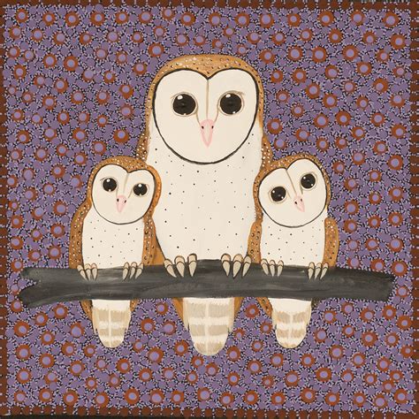 Kathleen Buzzacott Barn Owls Kb171