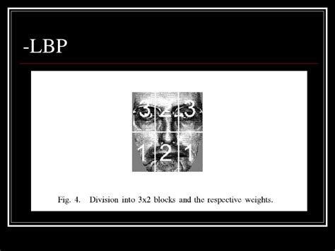 ppt a massively parallel algorithm for local binary pattern based