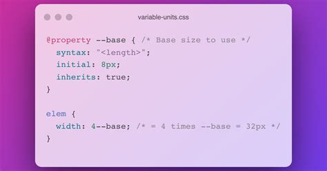 The Future Of Css Variable Units Powered By Best Website Gallery