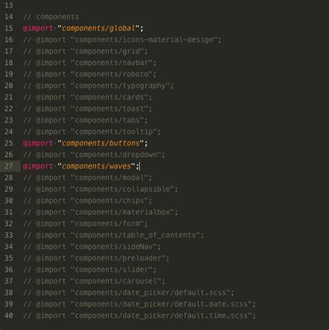 Html How To Convert A Specific Part Of Materializescss To Css Stack Overflow