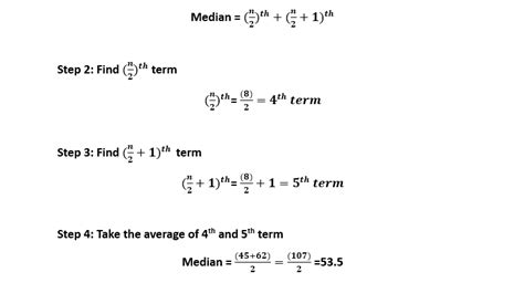 Median Example Ungrouped Data