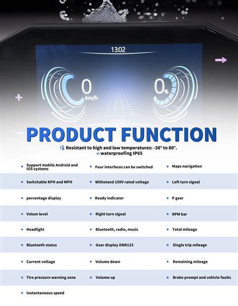 Third Generation Navigation LCD Speedometer Quality Wholesale
